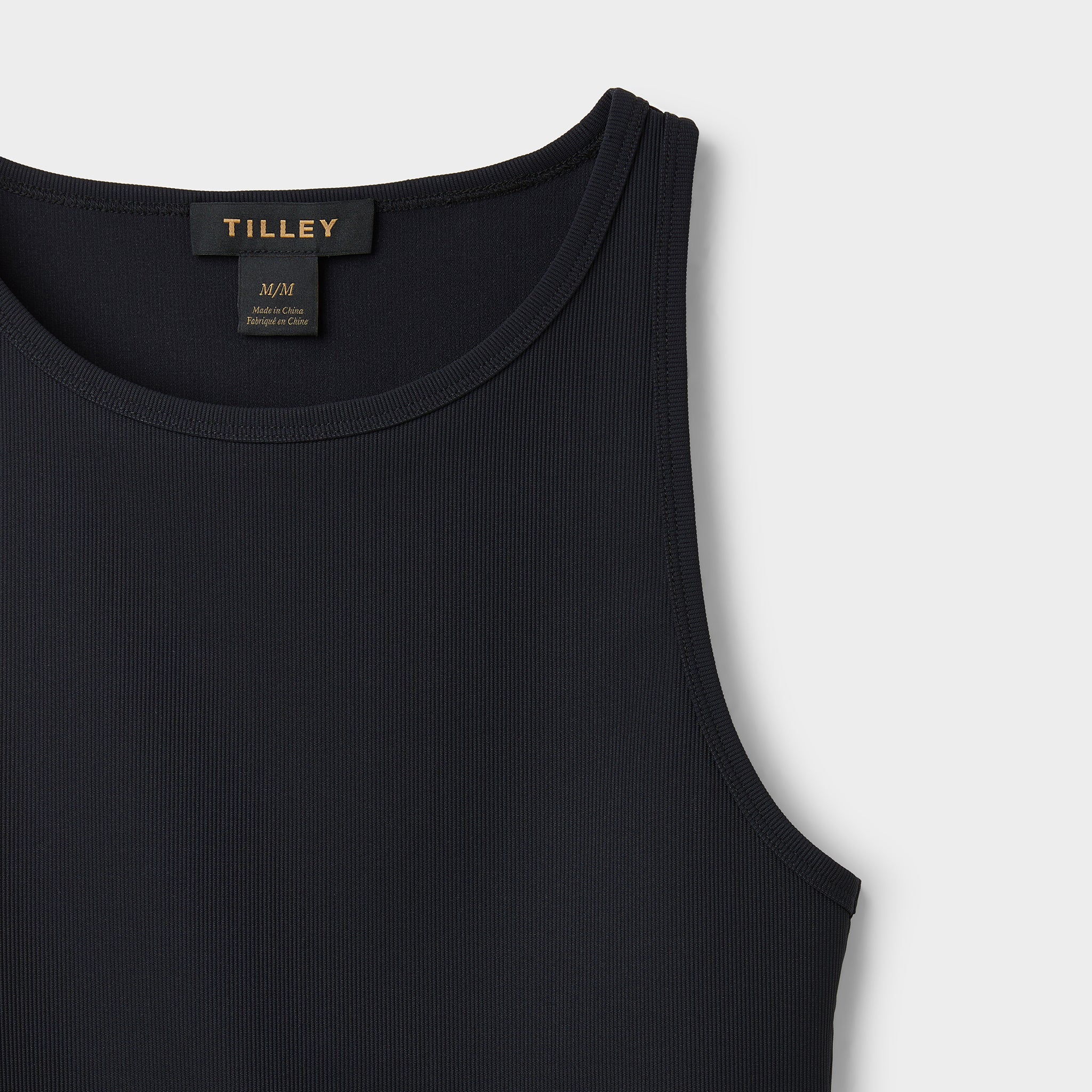 Fitted Rib Cropped Tank – Tilley USA